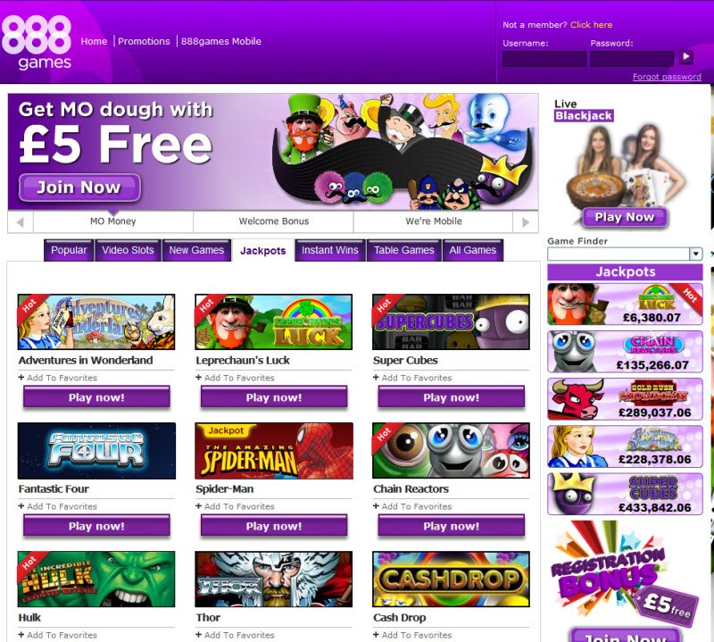 888Games Casino - gratis Bonus