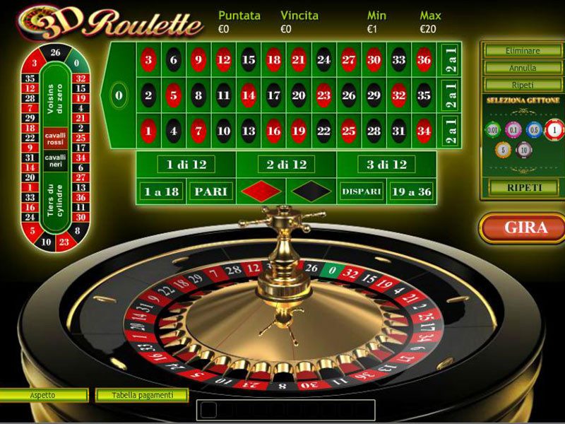 Η 3D roulette του 888 - Παρουσίαση παιχνιδιού
