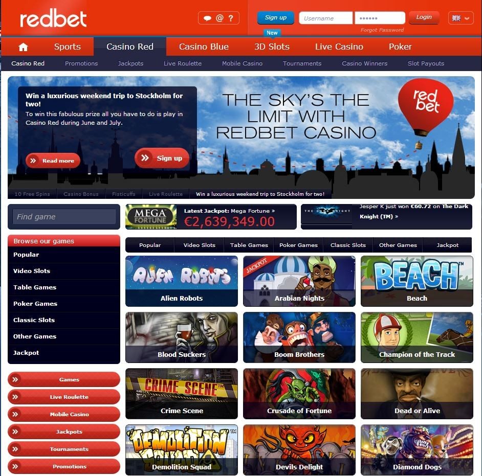 Αξιολόγηση - Το Redbet Casino