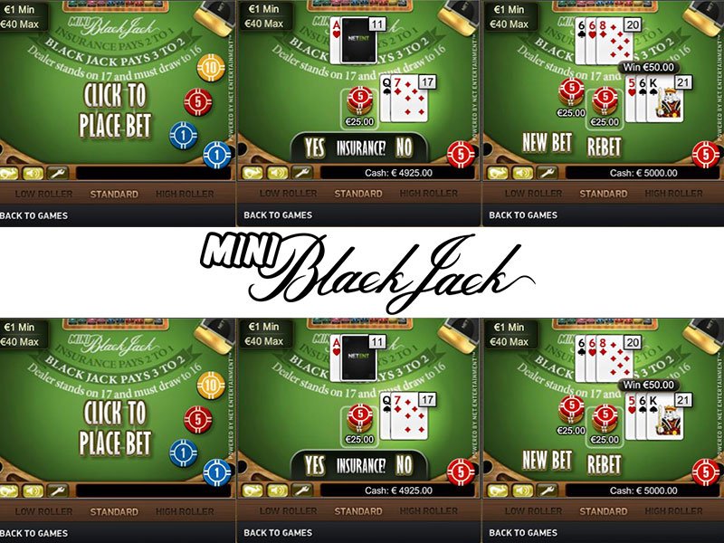 Descubre el maravilloso Mini Blackjack de NetEnt