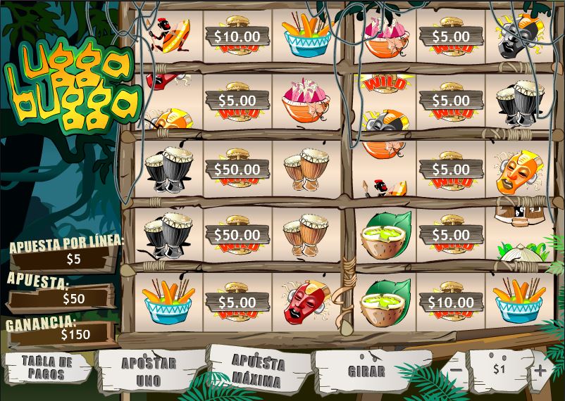 Conoce el juego Ugga Bugga de Playtech y pasarás un rato salvaje