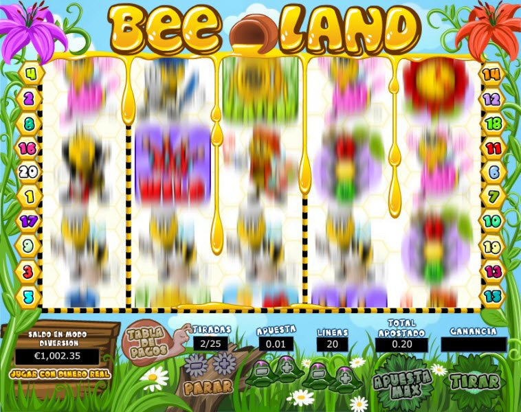 Reseña de la tragaperras Bee Land – Gana con estas divertidas abejas