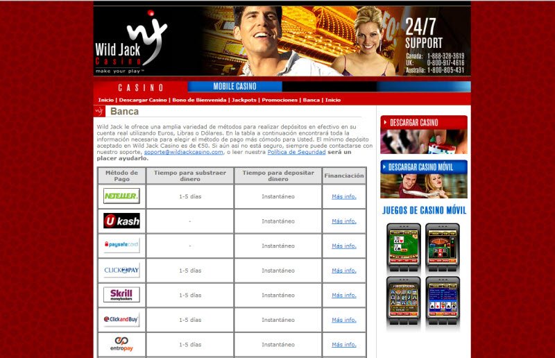 Reseña de Wild Jack Casino