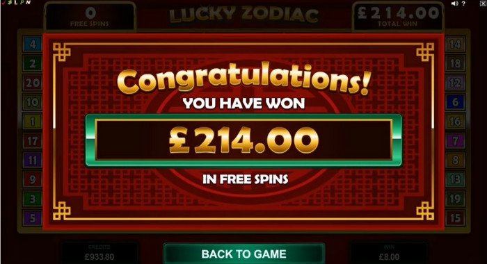 Diviértete con la tragaperras Lucky Zodiac de Microgaming
