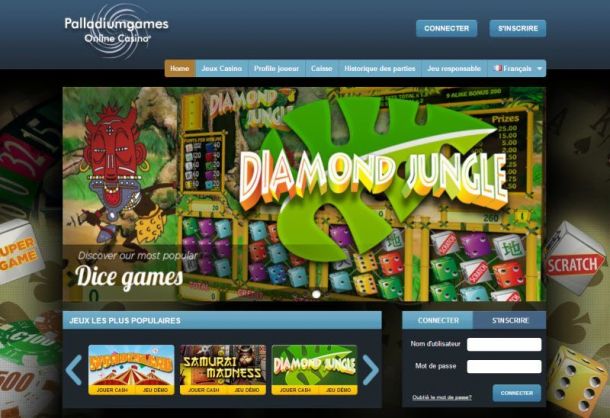 Jouez sur le Palladium Games Casino en ligne maintenant