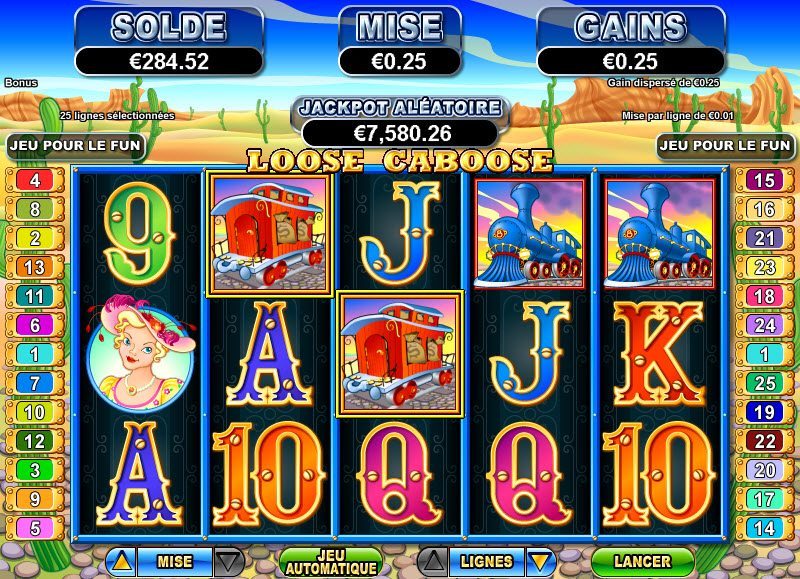 Testez la machine à sous Loose Caboose et ses bonus