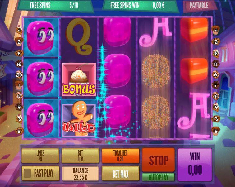 Dégustez le jackpot de la machine à sous Sugar Rush