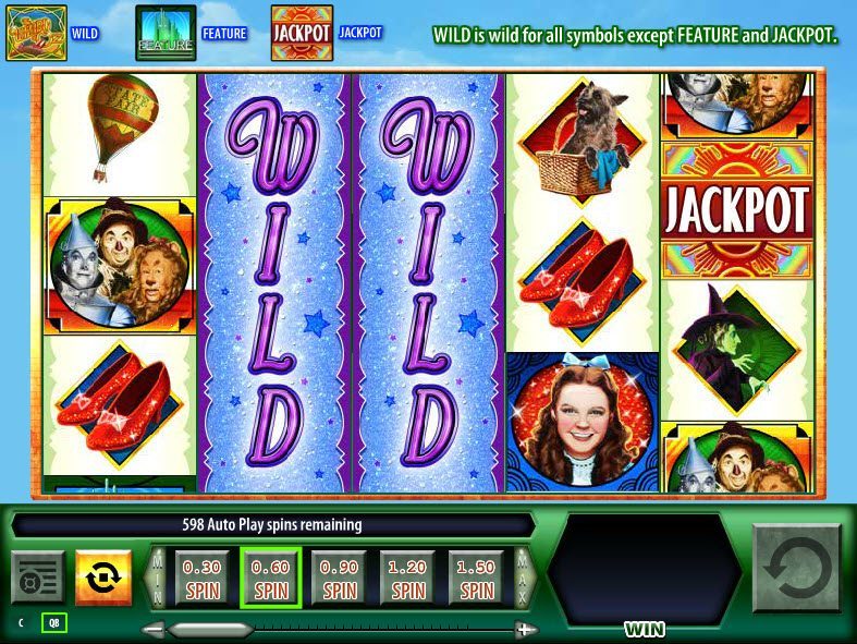 Découvrez la revue de la machine à sous The Wizard of Oz et ses bonus