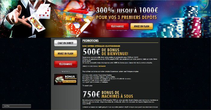 Supernova Casino, des jeux variés et des bonus généreux