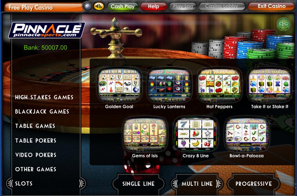 Recensione di Pinnacle Sports Casino con i giochi Galewind