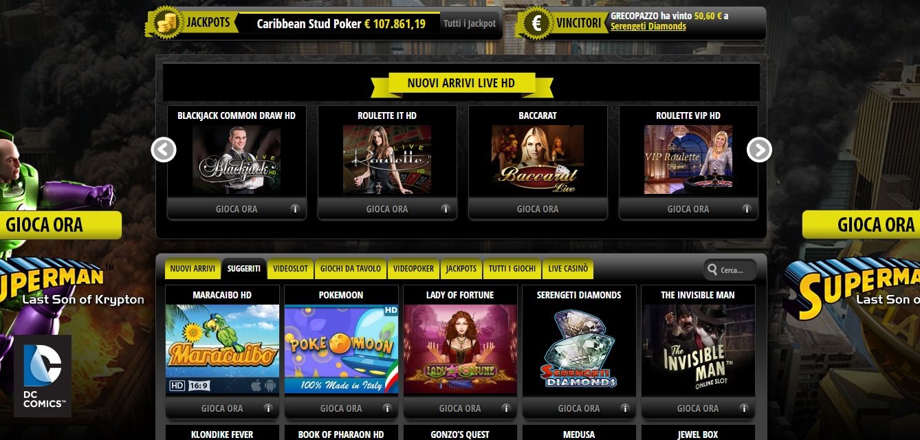 Recensione di MediaBet Casino, sito Microgame con ben 300 giochi