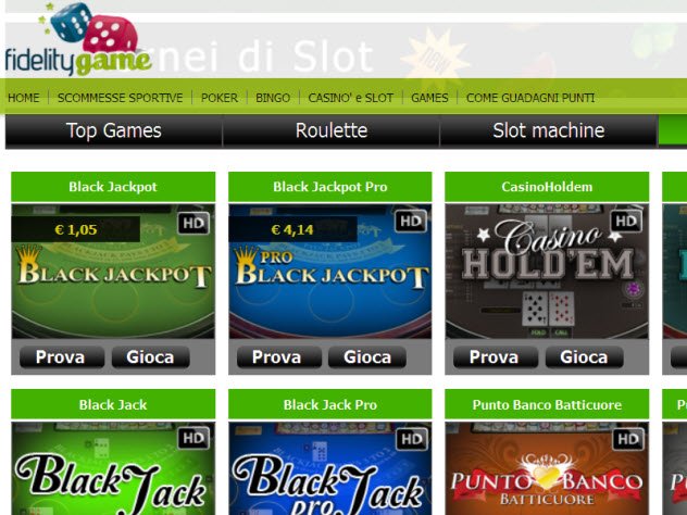 Recensione di Fidelitygame casino con giochi NetEnt e WorldMatch
