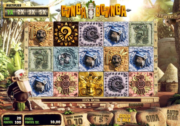 Recensione della Oonga Boonga slot machine di Sheriff Gaming