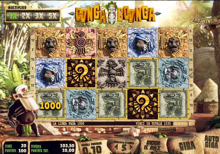Recensione della Oonga Boonga slot machine di Sheriff Gaming
