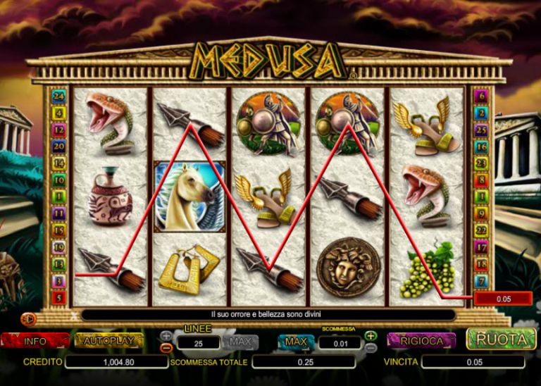 Recensione del gioco Medusa slot machine di NextGen