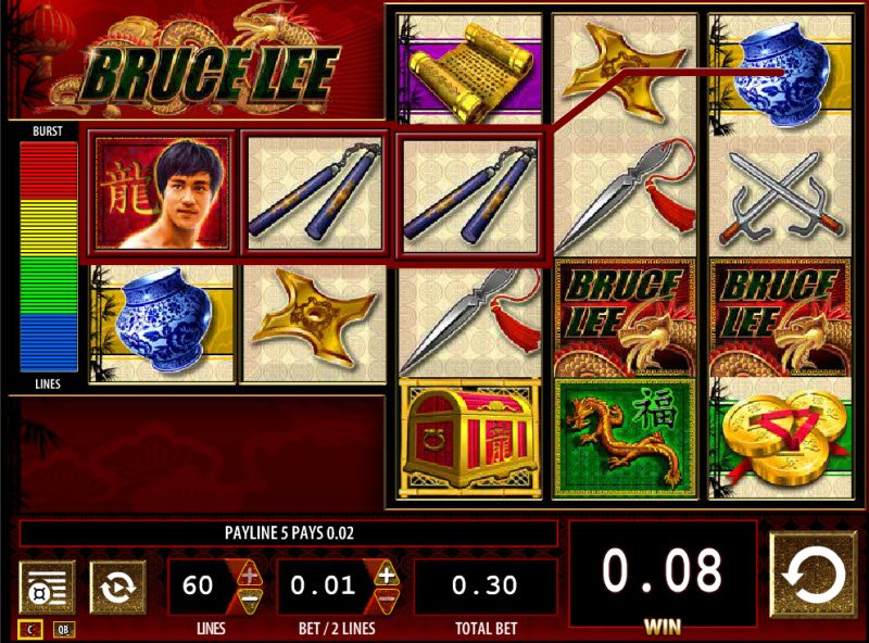 Leggi la Recensione del gioco Bruce Lee slot machine di WMS