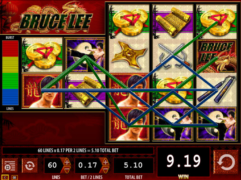 Leggi la Recensione del gioco Bruce Lee slot machine di WMS