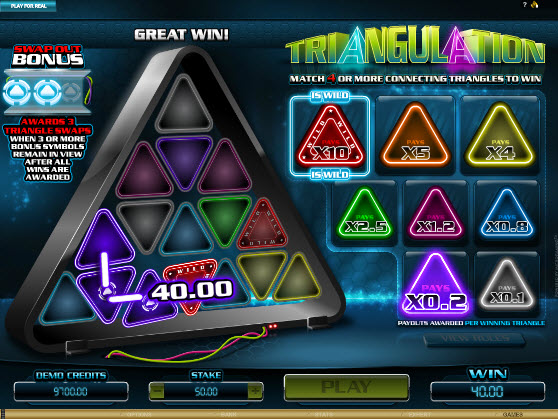 Triangulation casino game review - Voor de verandering.