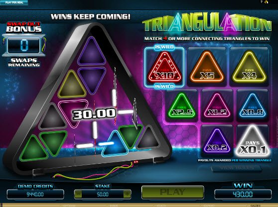 Triangulation casino game review - Voor de verandering.