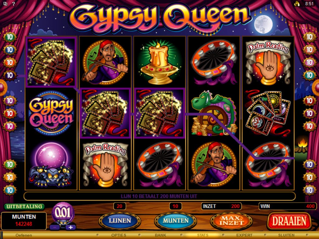 Gypsy Queen gokkast review - Ontdek, speel en win!