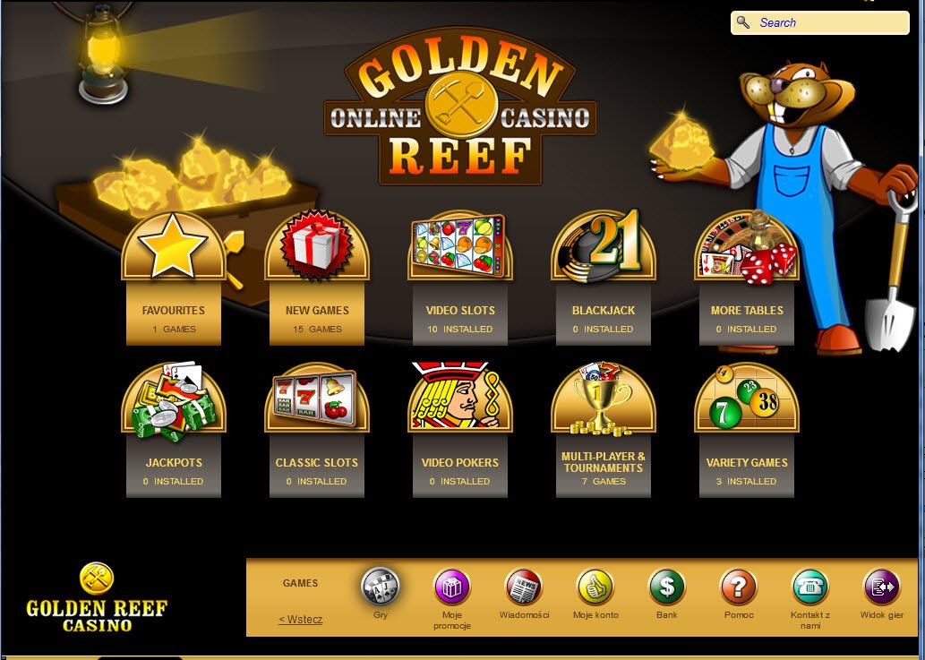 Golden Reef Casino – recenzja