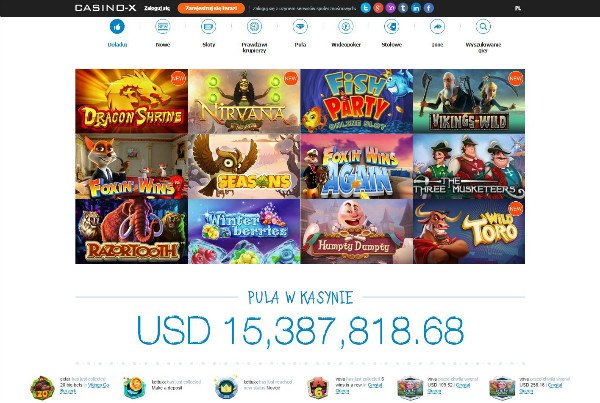Wyjątkowa gra w kasynie internetowym Casino-X