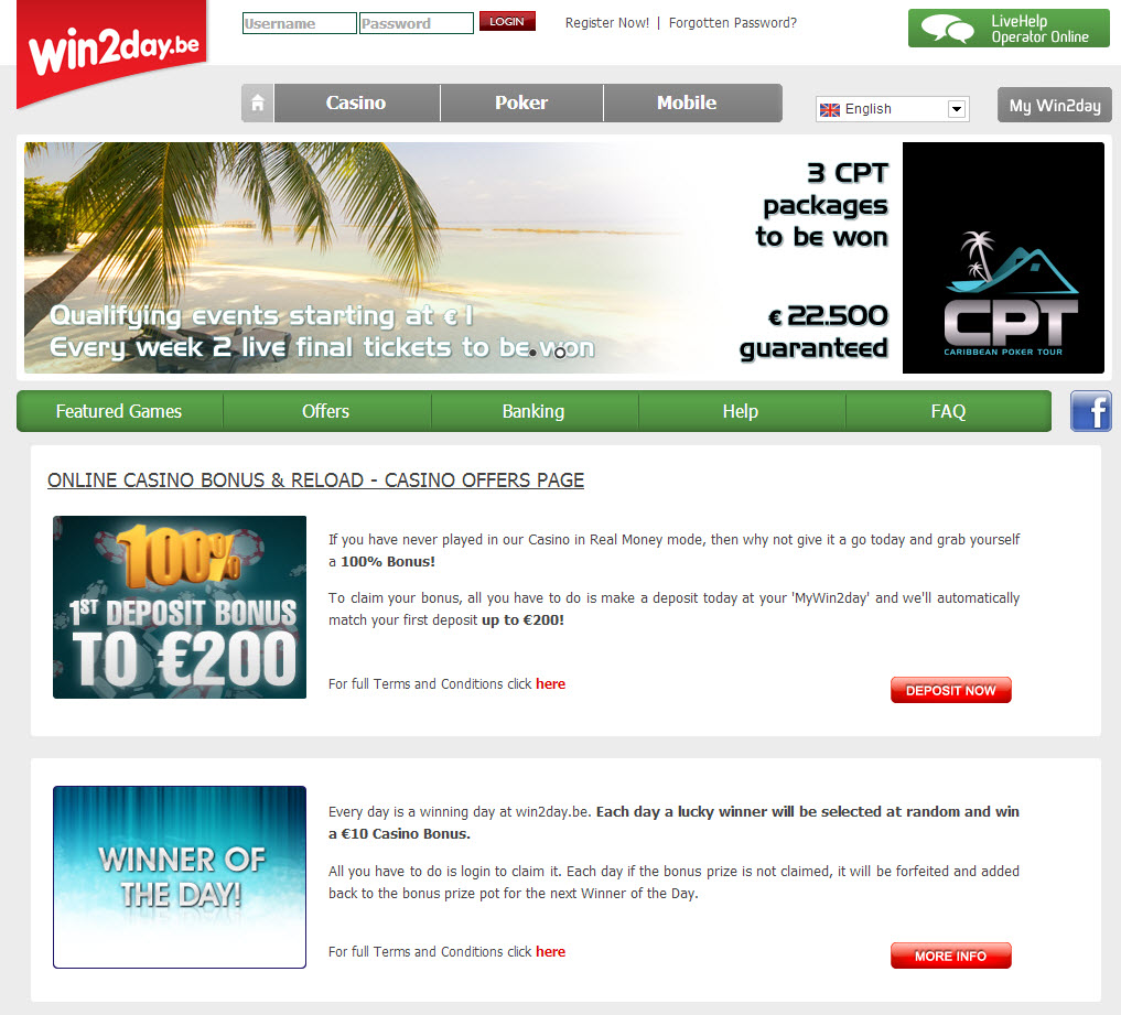 Win2day Casino - Vinn idag