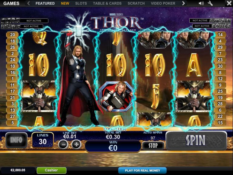 Play Thor Slot Machine for a Taste of Comic Winnings