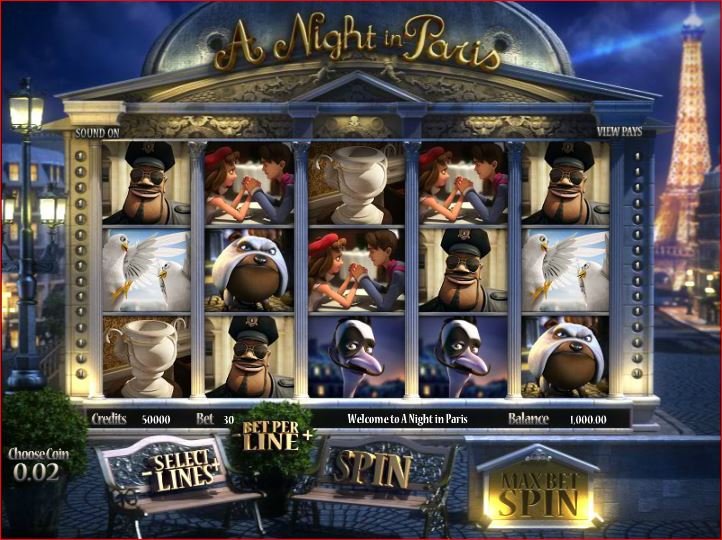 Play A Night In Paris Slot Machine to Protect the City of Love