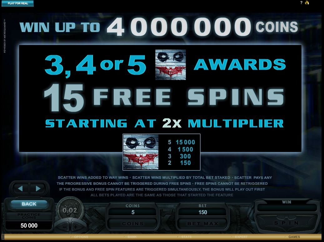 Spin to Win in The Dark Knight Slot Machine