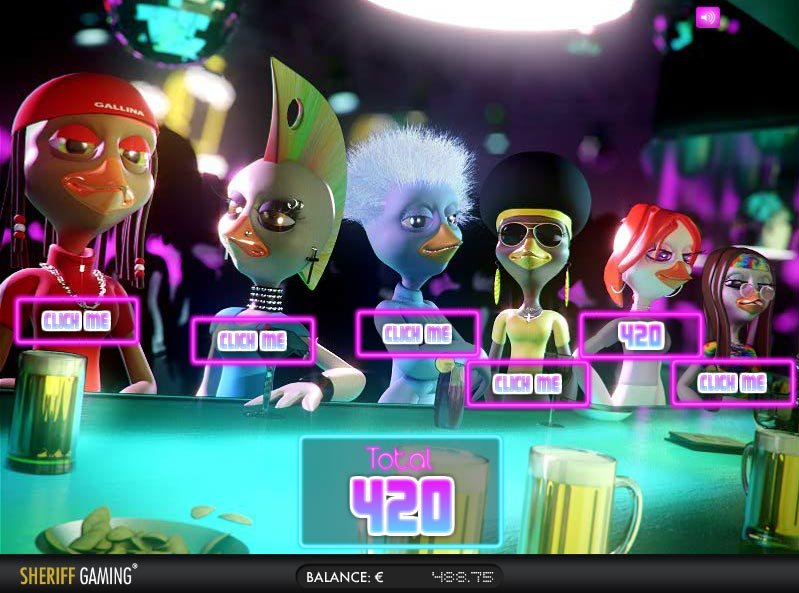 Review Funky Chicken Slot Machine - Bonuses Available