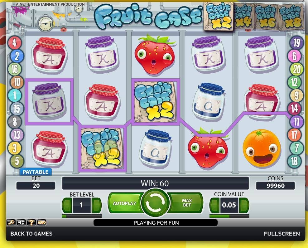 Review Fruit Case Slot for a Case Full of Bonuses