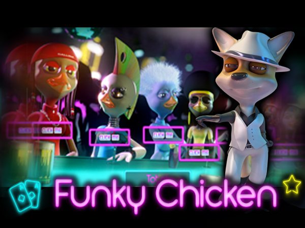 Review Funky Chicken Slot Machine - Bonuses Available