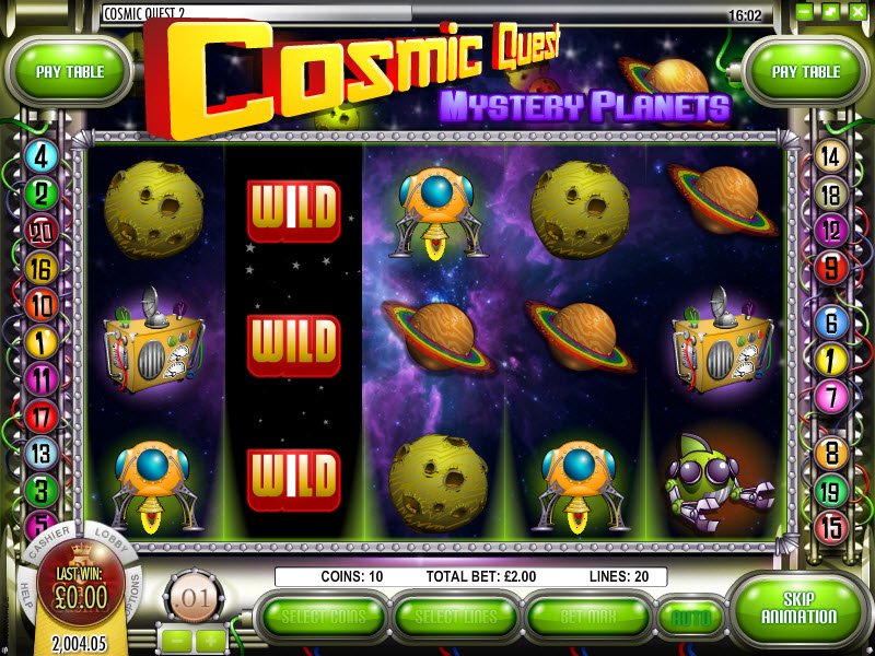 Explore the Cosmic Quest Episode 2 Mystery Planets Slot