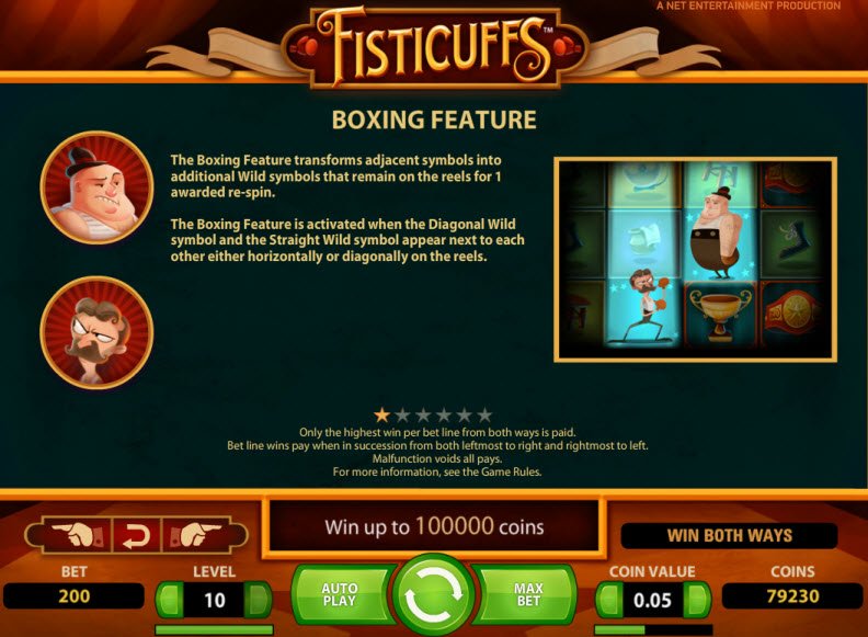 Review Fisticuffs Slot Machine with VegasMaster.com
