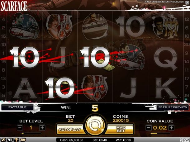 Say Hello to the Scarface Slot Machine