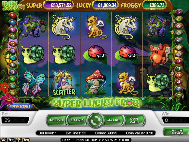 Super Lucky Frog Slot Machine Review