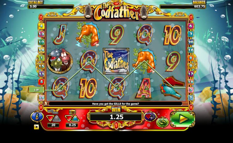 Review Codfather Slot Machine