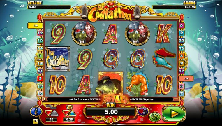 Review Codfather Slot Machine