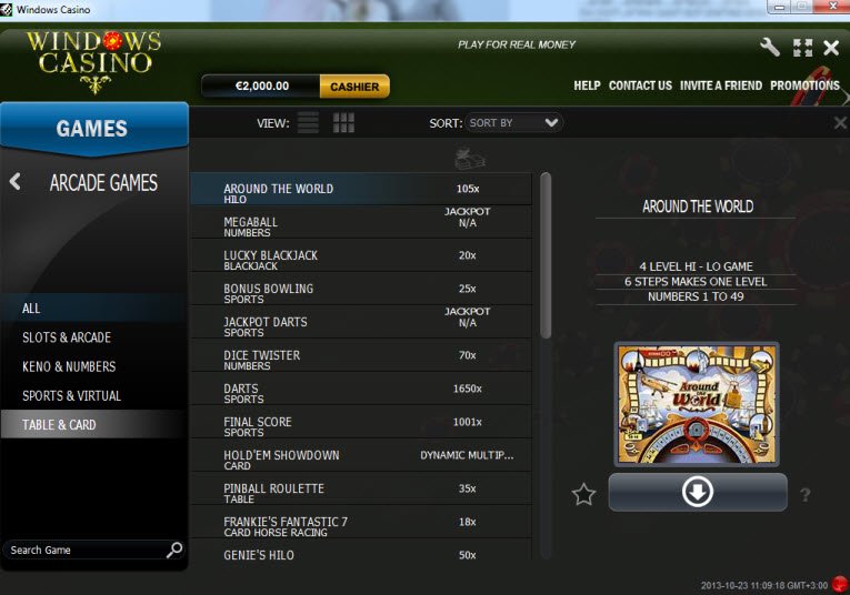 Review Windows Casino with VegasMaster.com