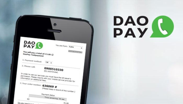 Make Deposits with Daopay Casino Payment
