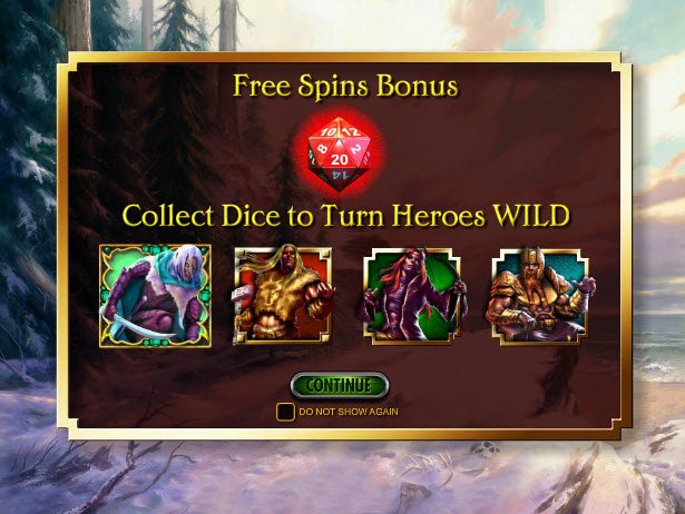 Play Dungeons & Dragons Slot Machine with Free Spins