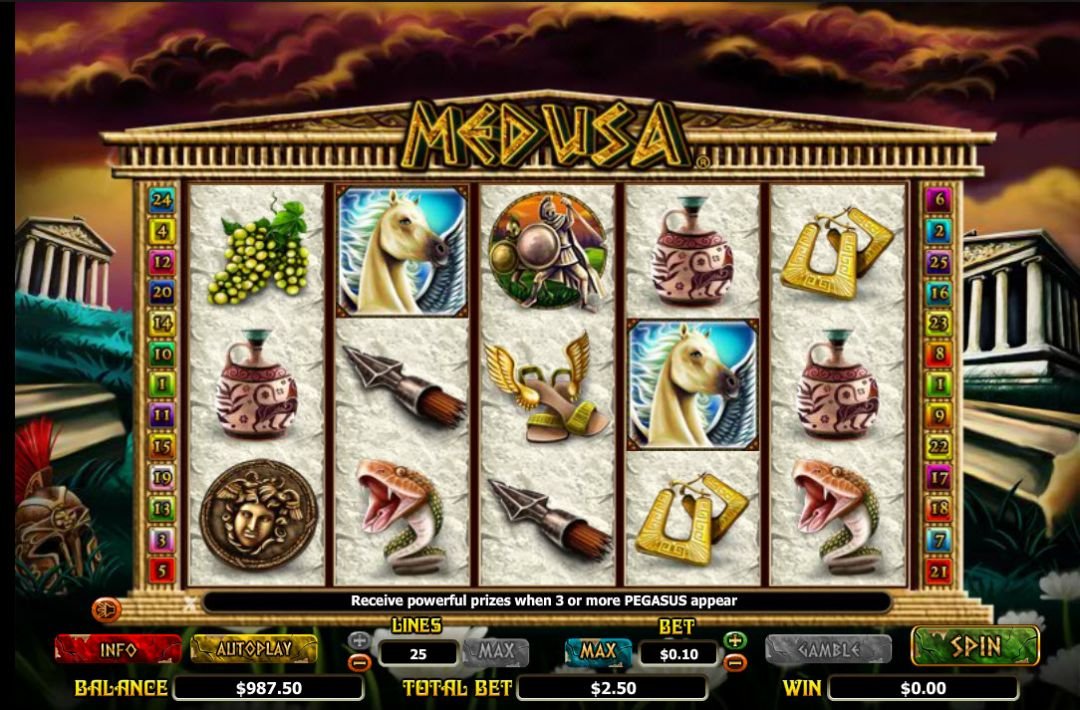 Catch NextGen's Medusa Slot Bonus Features