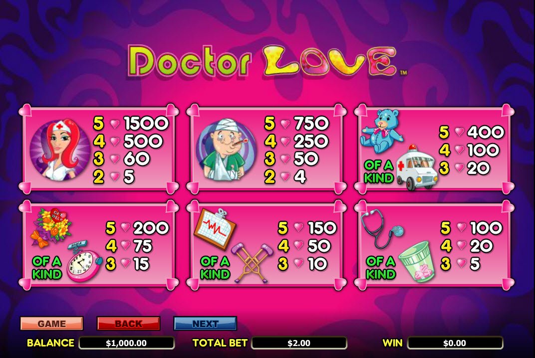 Spin the Doctor Love Slot Machine for Prizes
