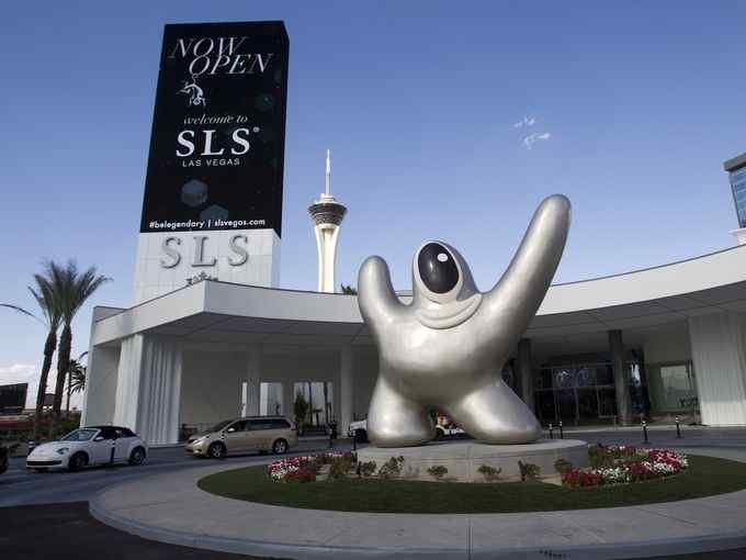 Take a Tour of The SLS Las Vegas