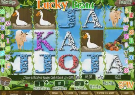 Win a fairy-tale jackpot, by playing WGS’ Lucky Beans slot machine
