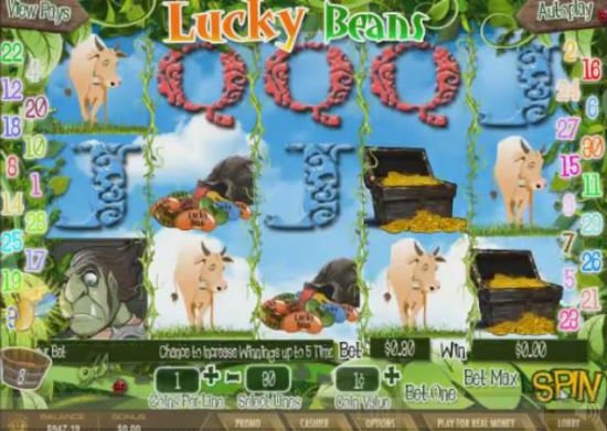 Win a fairy-tale jackpot, by playing WGS’ Lucky Beans slot machine