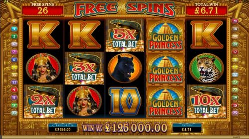 Play the Golden Princess slot machine today, to pocket tribal treasures