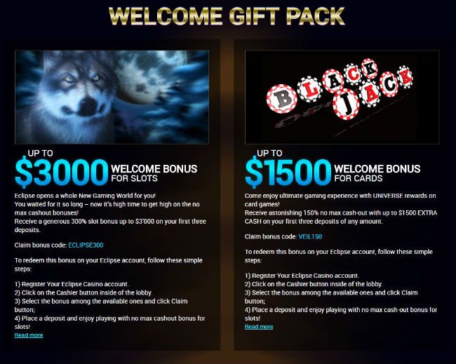 Eclipse Casino Has Your Back with Promotions and Rival Games