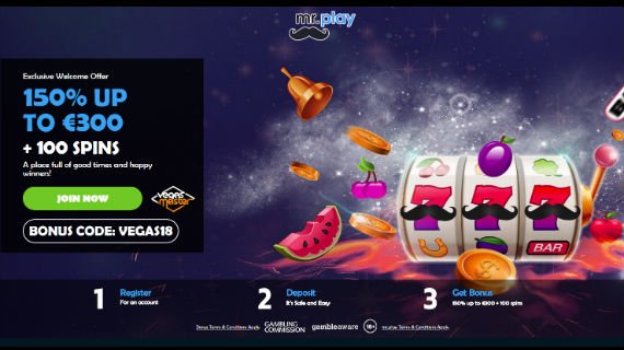 Join Mrplay Casino and get a special Welcome Offer | VegasMaster